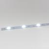 Светодиодная линейка линзованная 2835, 12 led, G107 (12V, 12W, white ...